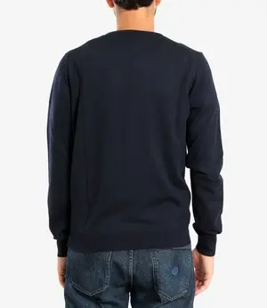 GRAN SASSO Long Sleeved Crewneck Knitted Jumper
