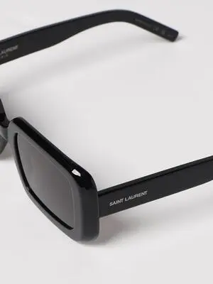 Saint Laurent Acetate Rectangle Sunglasses