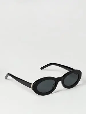 Saint Laurent Oval Sunglasses - Black