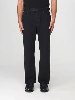 Saint Laurent Straight Leg Jeans - Black