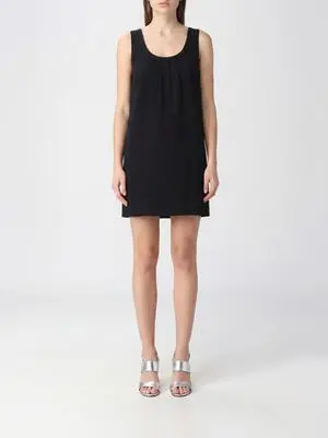 Saint Laurent Viscose Dress - Black