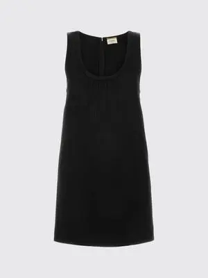 Saint Laurent Viscose Dress - Black