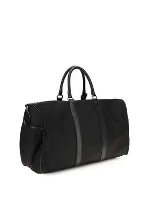 Kiton Leather-trim Travel Duffle Bag