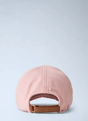 Miu Miu Drill Baseball Cap