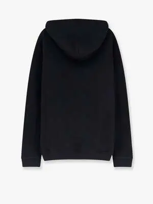 MAISON MARGIELA Cotton Hooded Sweatshirt With Embroidered Logo