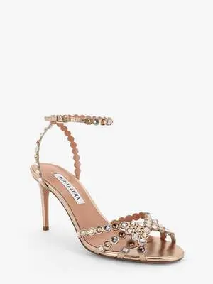 AQUAZZURA Tequila Embellished Sandals
