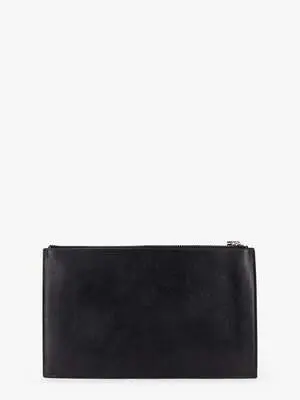Orciani Leather Clutch Bag
