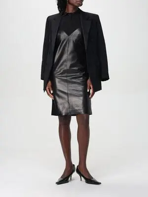 Saint Laurent Lambskin Dress
