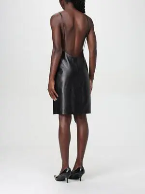 Saint Laurent Lambskin Dress