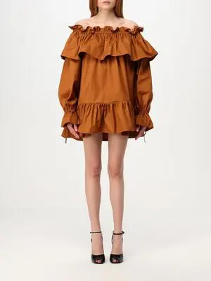 Saint Laurent Dress Brick - Red