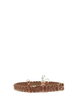 Miu Miu Woven Leather Belt
