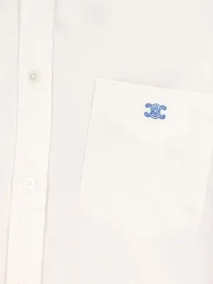 Celine White Cotton Shirt