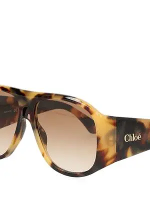 Chloé Izia Aviator Sunglasses - Multicolor