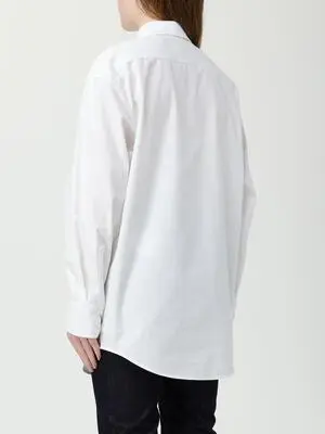 Saint Laurent Classic Collar Cotton Shirt - White