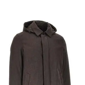 Herno Padded Technical Wool Down Jacket