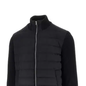 Herno Flannel And Knitted Jacket