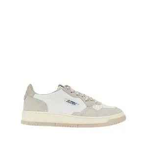 AUTRY Medalist Low Leather Sneakers - White