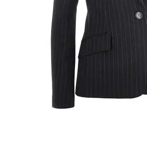 Andamane Bianca' Jacket With Pin-striped Motif