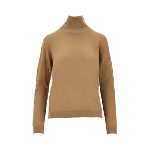Max Mara Silk And Wool-blend Knitted Turtleneck - Beige