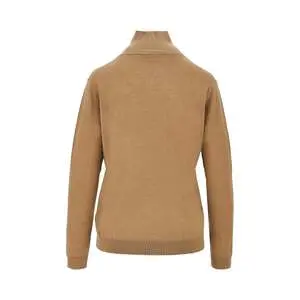 Max Mara Silk And Wool-blend Knitted Turtleneck - Beige
