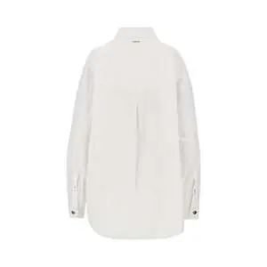 Versace Cotton Poplin Shirt With Medusa Buttons