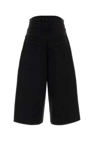 Attico Denim Bermuda Shorts