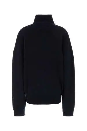 Extreme Cashmere Navy Cashmere Blend N°235 Sweater