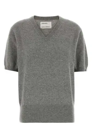 Extreme Cashmere Grey Stretch Cashmere Blend N°490 Sweater - Blue