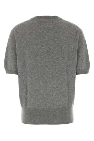 Extreme Cashmere Grey Stretch Cashmere Blend N°490 Sweater