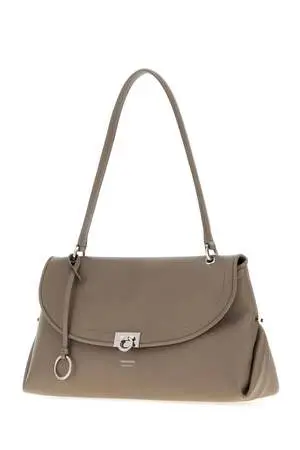 FERRAGAMO Dove Leather Sofia 2026 Handbag