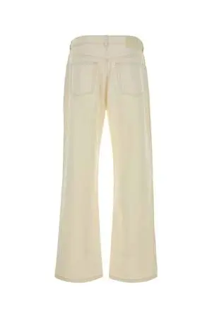 AMI Paris Ivory Denim Jeans