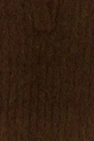 UMA WANG Stretch Alpaca Blend Oversize Polo Shirt - Brown