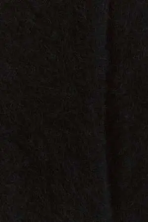 UMA WANG Stretch Alpaca Blend Sweater - Black