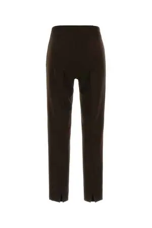 PT TORINO Dark Stretch Polyester Gioia Pant - Brown