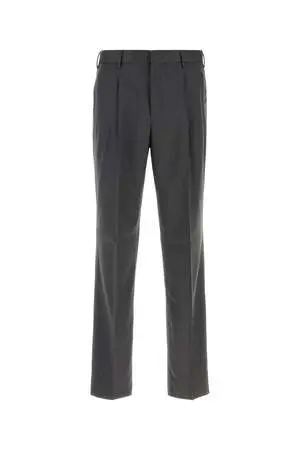 PT TORINO Dark Stretch Wool Pant - Grey