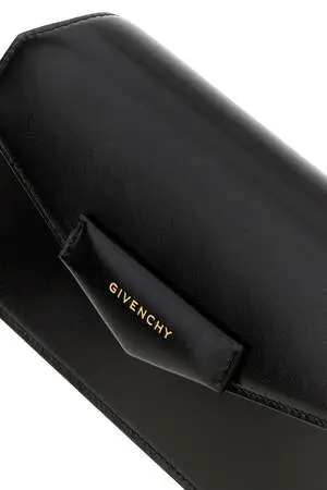 Givenchy Antigona Leather Clutch With Chain Strap