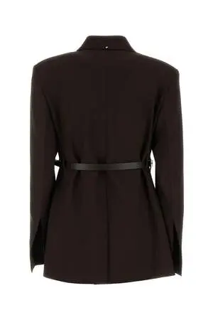 Sportmax Stretch Viscose Cinta Blazer