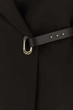 Sportmax Stretch Viscose Cinta Blazer