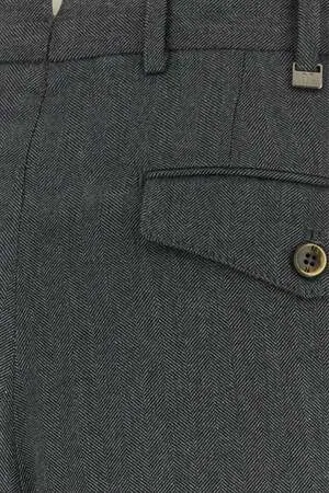 PT TORINO Dark Cotton Blend Pant