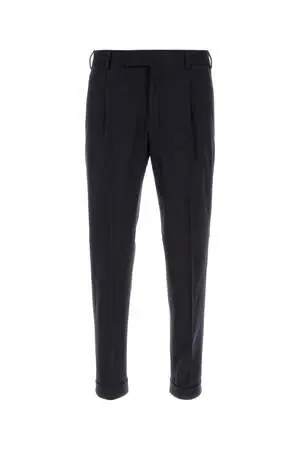 PT TORINO Midnight Stretch Wool Blend Pant - Blue