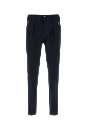 PT TORINO Midnight Stretch Viscose Blend Pant - Blue