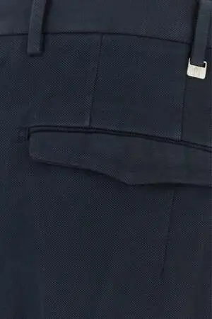 PT TORINO Navy Stretch Cotton Pant