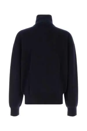 Extreme Cashmere Cardigan With High Neck