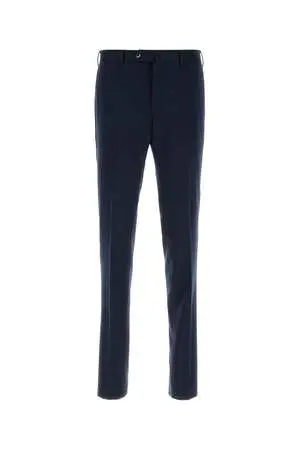 PT TORINO Navy Cotton Blend Pant - Blue