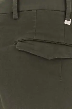 PT TORINO Olive Stretch Cotton Pant