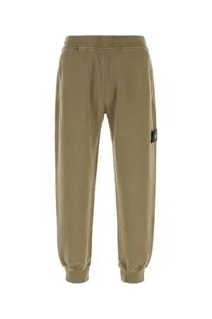 Stone Island Army Cotton Joggers - Green