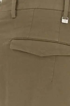PT TORINO Cappuccino Stretch Cotton Pant - Light Brown