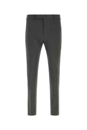 PT TORINO Dark Stretch Wool Pant - Grey