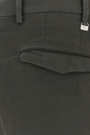 PT TORINO Charcoal Stretch Cotton Pant