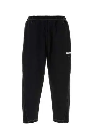 Moschino Cotton Joggers - Black
